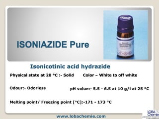 Hydrazides | PPTX | Chemistry | Science