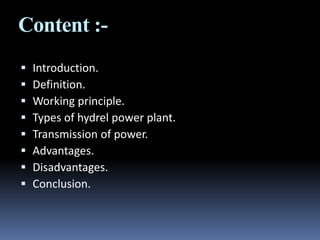 Hydrel power | PPT
