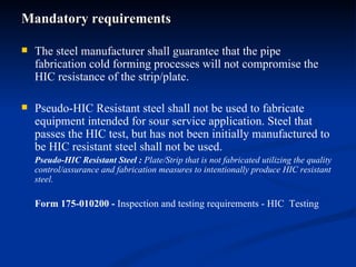 Hydrogen Induced Cracking | PPT
