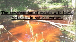 Humic Substances in water | PPTX