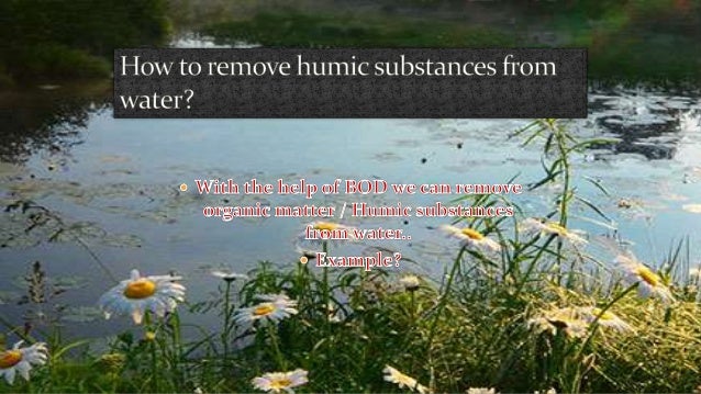 Humic Substances in water