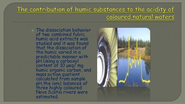 Humic Substances in water