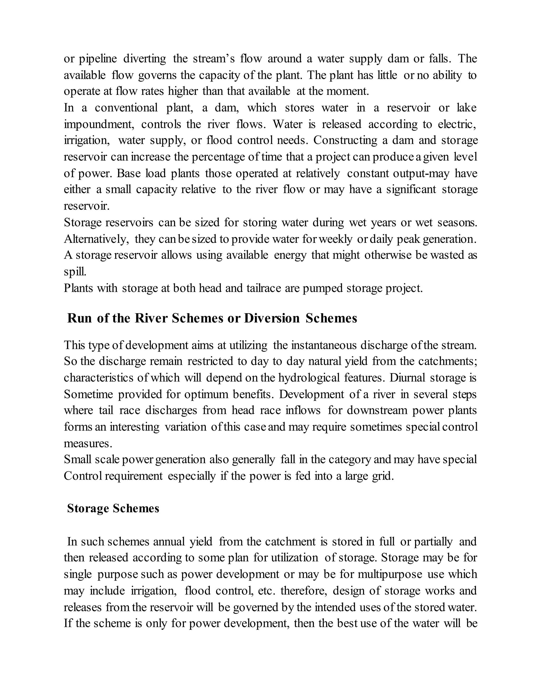 Hydro power plant | DOCX