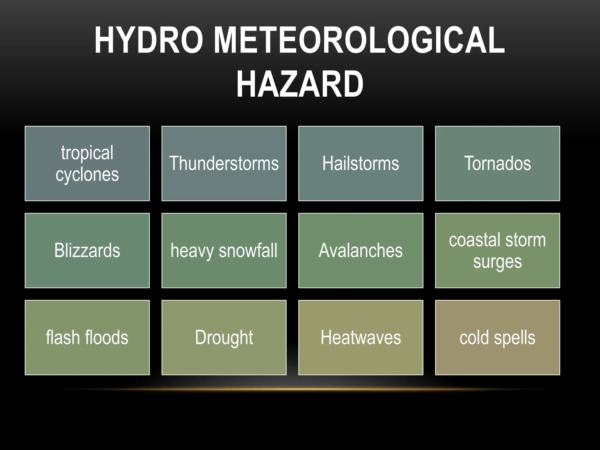 HYDRO-METEOROLOGICAL HAZARDS PRESENTATION.pptx