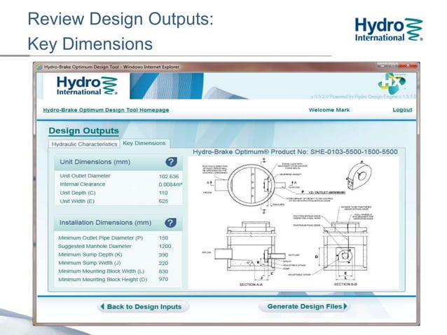 Hydro Brake Optimum Design Tool - Step by Step Guide | PPTX | Technology & Computing