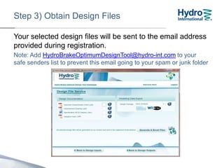 Hydro Brake Optimum Design Tool - Step by Step Guide | PPTX