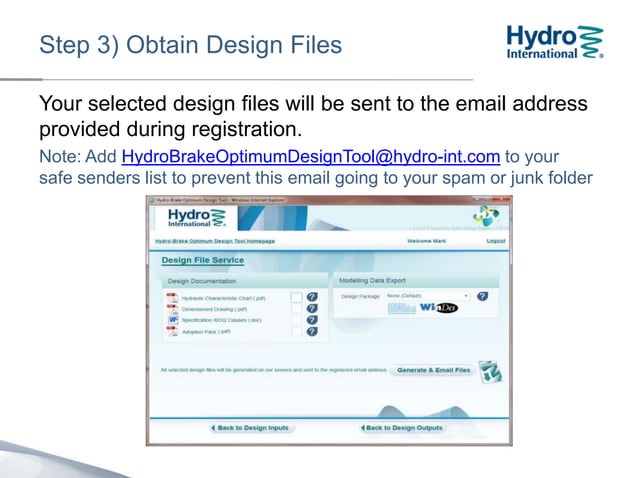 Hydro Brake Optimum Design Tool - Step by Step Guide | PPTX ...