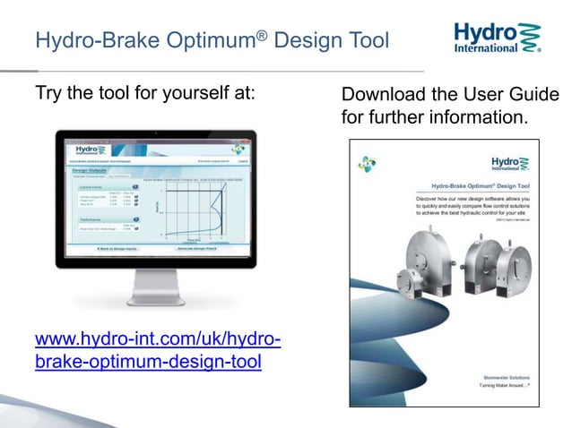 Hydro Brake Optimum Design Tool - Step by Step Guide | PPTX ...