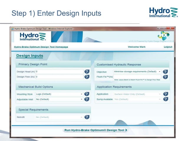Hydro Brake Optimum Design Tool - Step by Step Guide | PPTX | Technology & Computing