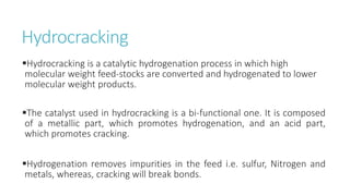 HydroHydro cracking | PPTX