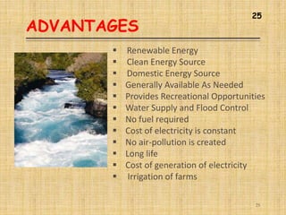 Hydro electric power plant | PPTX