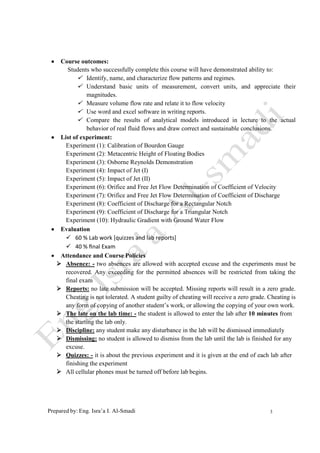 Hydro-lab--manual( Fluid Mechanics ) 2019-2020.pdf