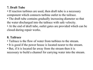 Introdution of Hydropower plant and its component | PPTX