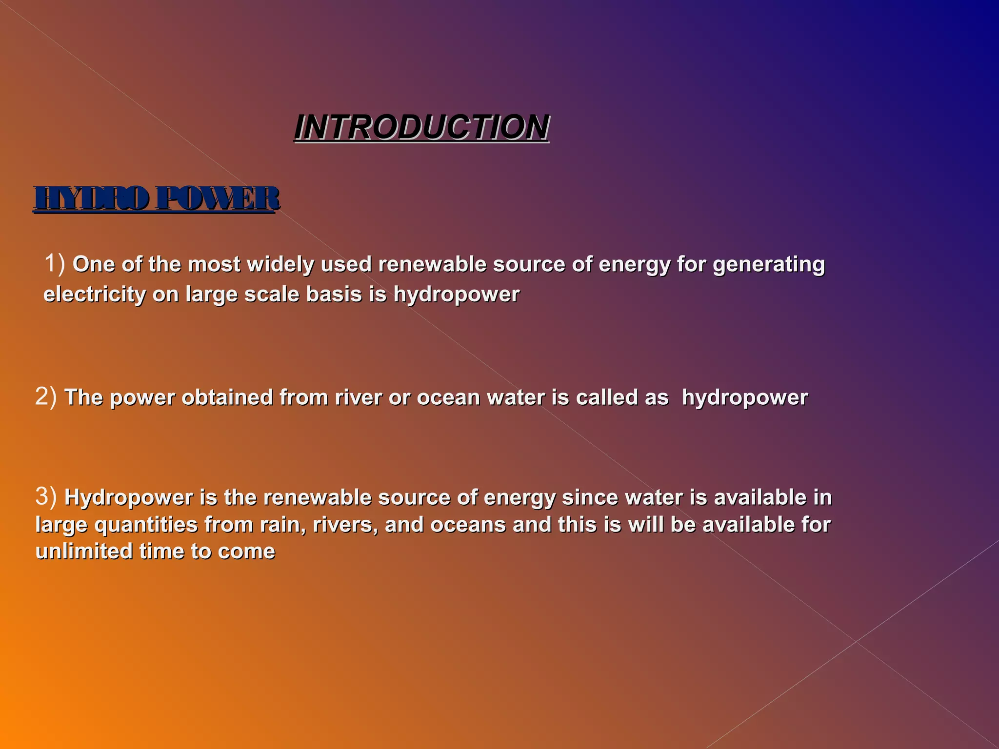 Hydro power-plant | PPT