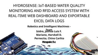 Hydro-Sense, quality monitoring system.pptx