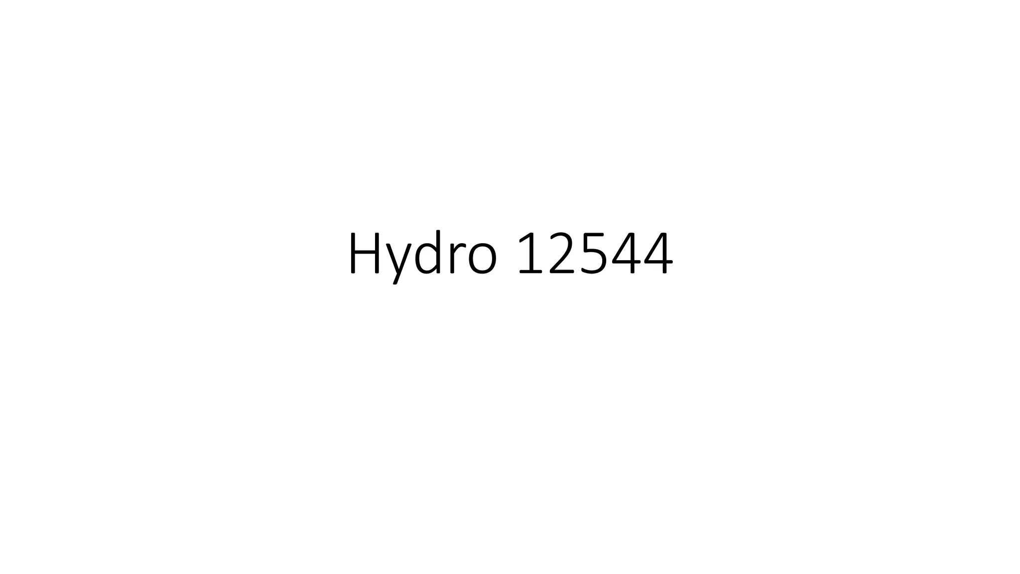 hydro part 1 with the helop of hydrogeology and hydrogeology of the ...