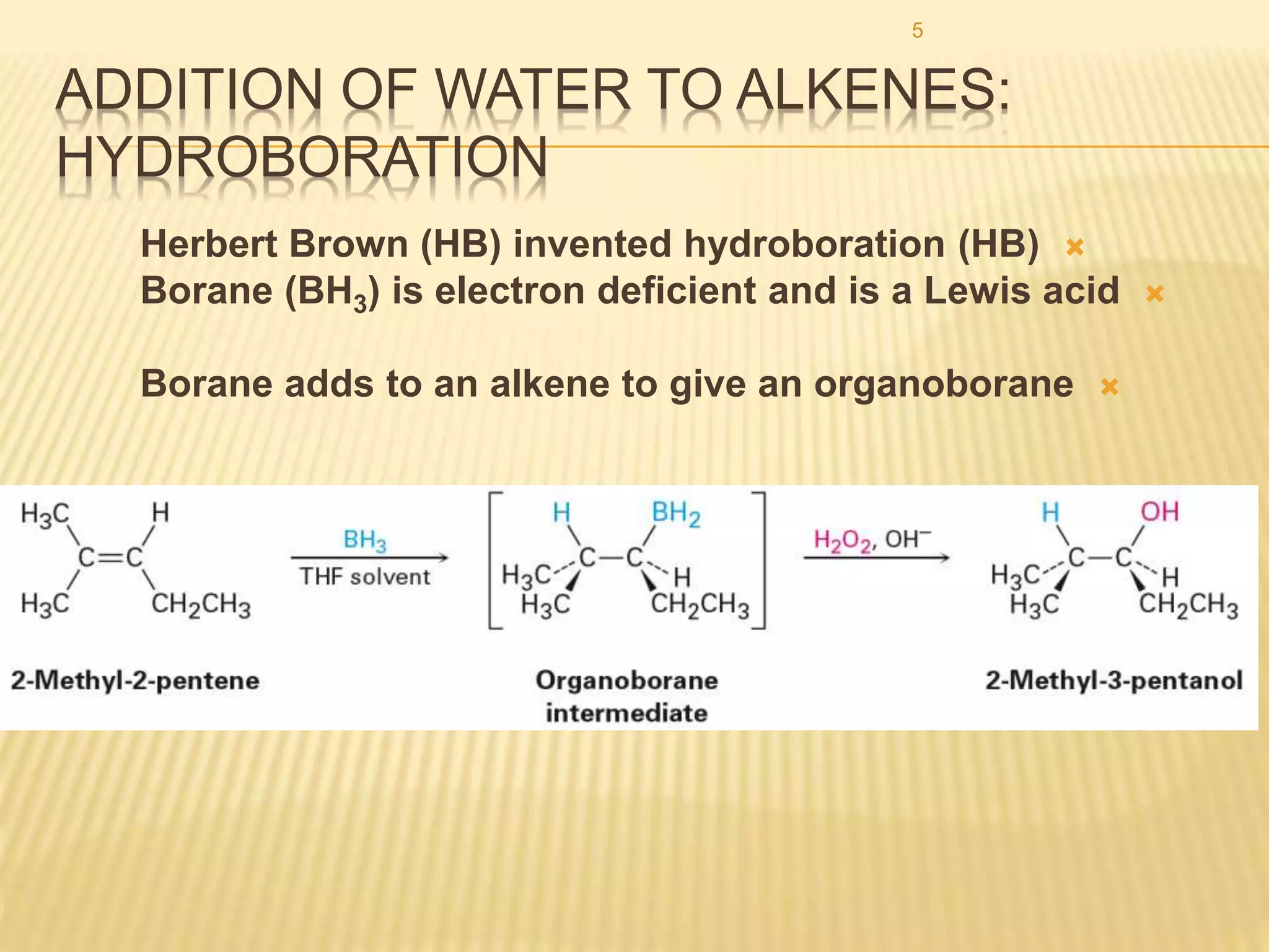 Hydroboration | PPTX
