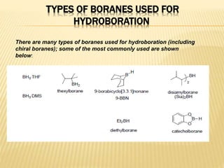 Hydroboration | PPTX