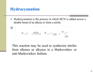hydroboration and hydrocyanation of olefin 3.ppt