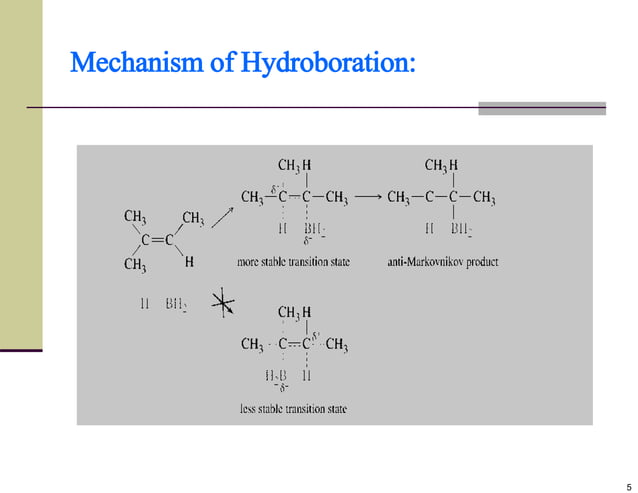 hydroboration and hydrocyanation of olefin 3.ppt | Chemistry | Science