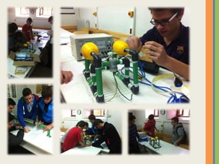 Hydrobot, κατασκευη του ρομποτ στο πειραματικο λυκειο Μυτιληνης | PPT