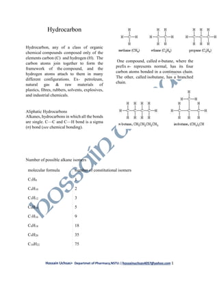 Hydrocarbon | PDF