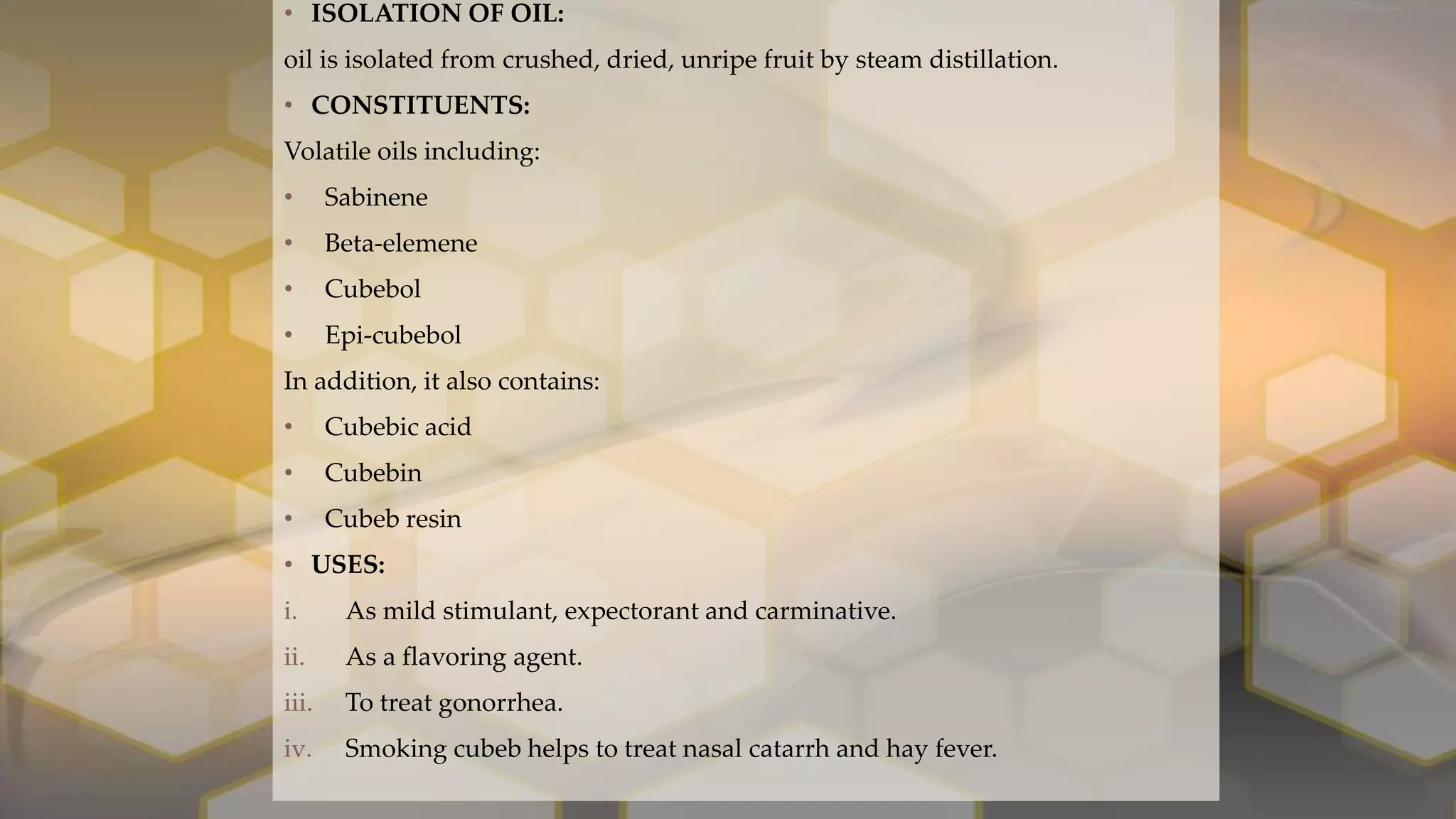 Hydrocarbon and alcoholic volatile oils | PPTX