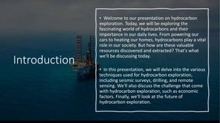 Hydrocarbon Exploration. pptx | PPTX
