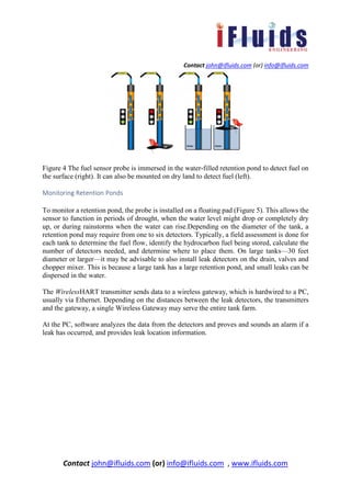 Hydrocarbon leak detection in tank farms | PDF