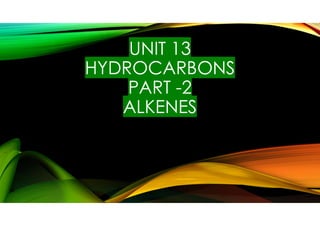 hydrocarbons | PPT