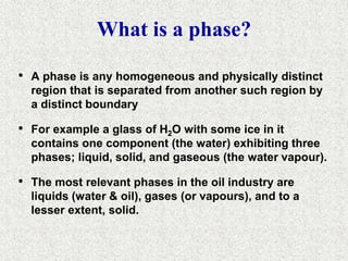 Hydrocarbon Phase Behaviour | PPTX