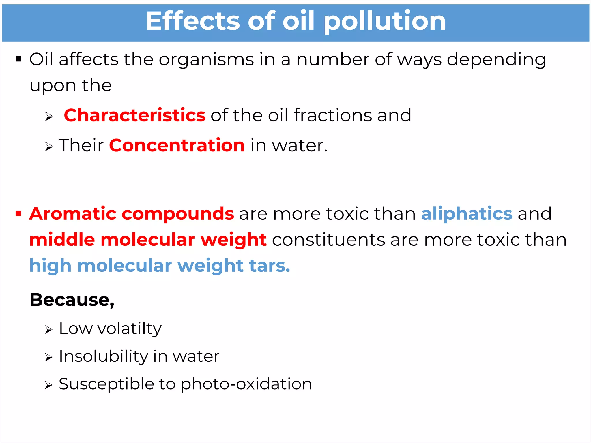 Hydrocarbon pollution | PDF