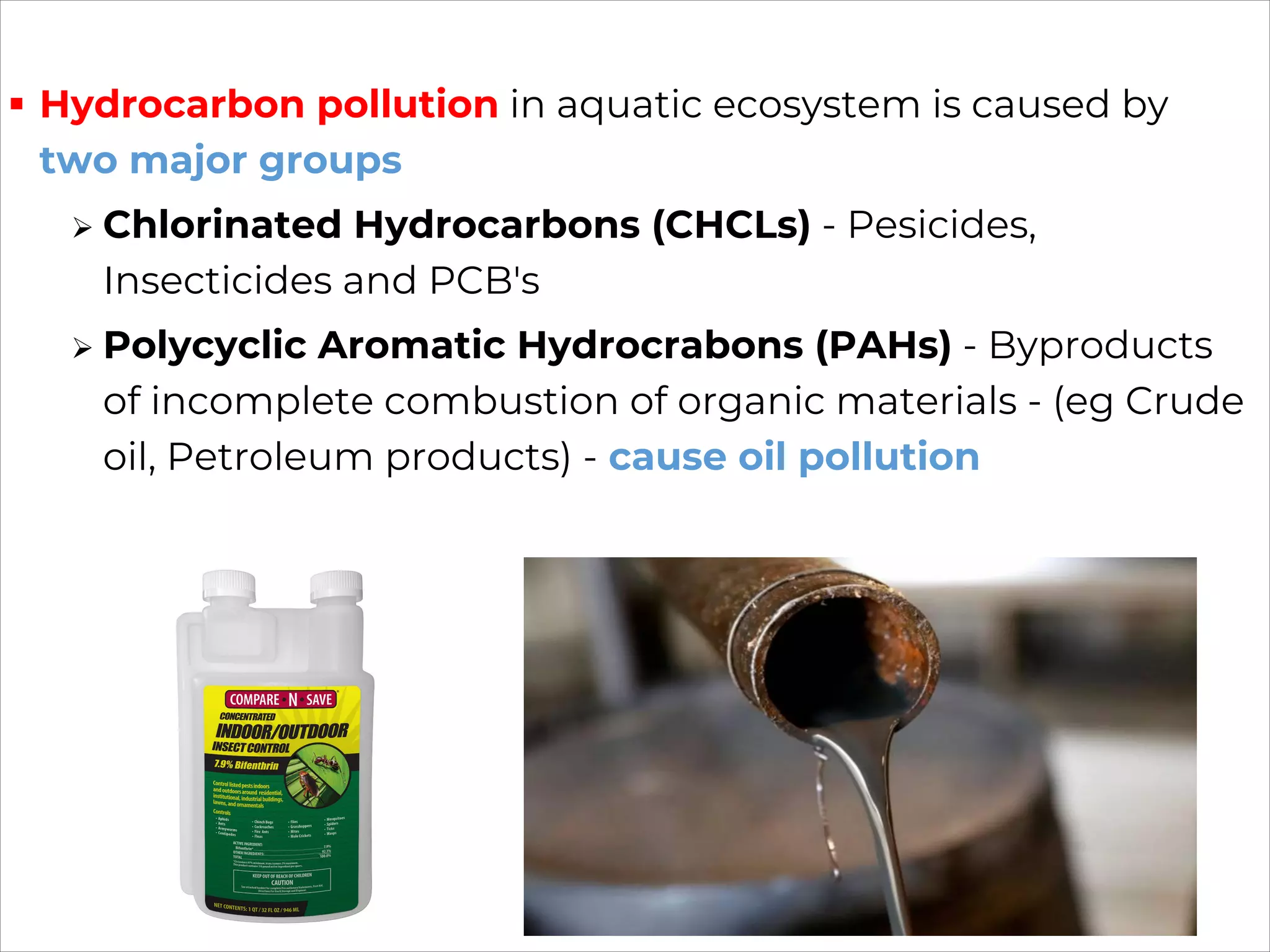 Hydrocarbon pollution | PDF