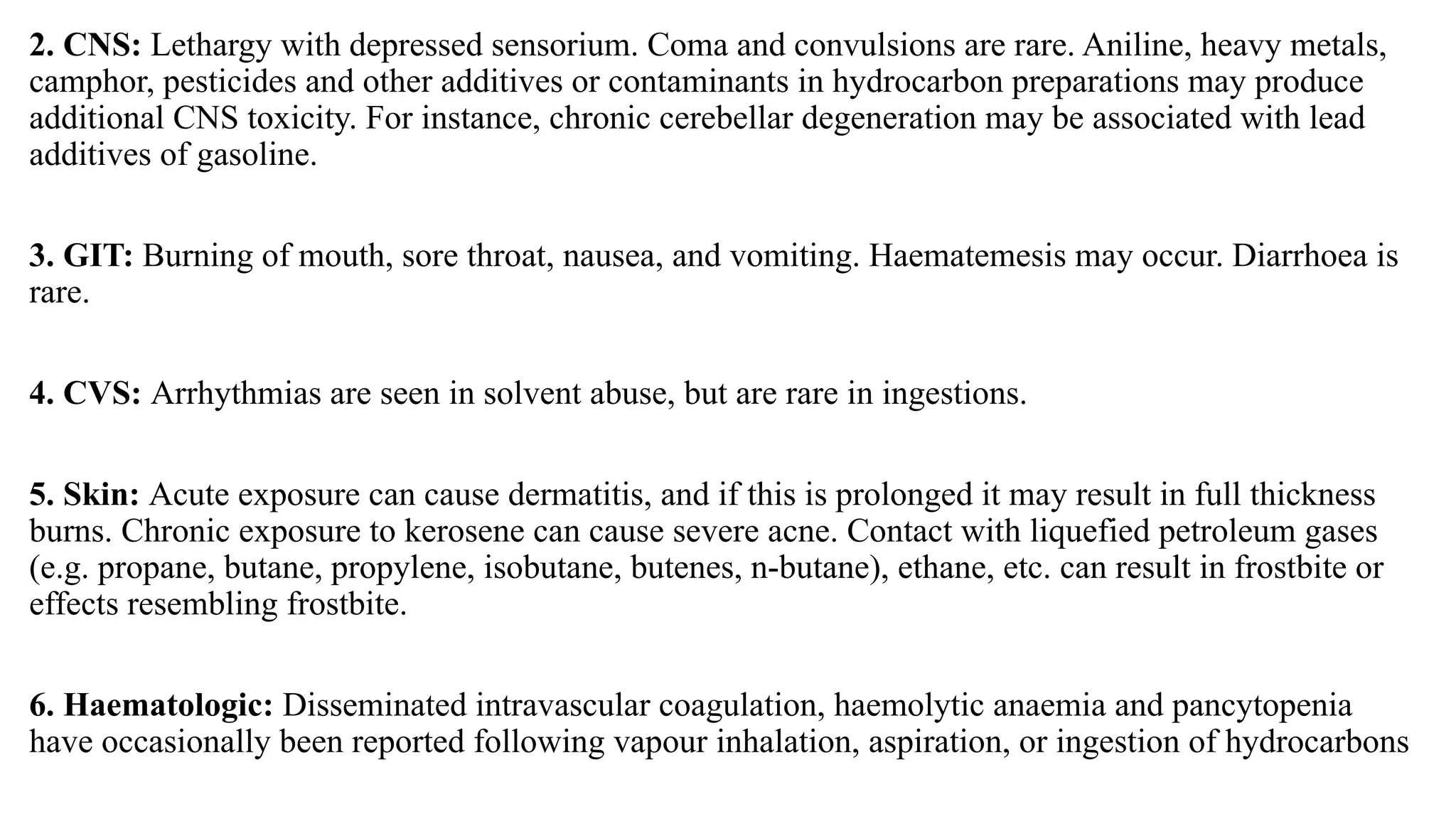 HYDROCARBON poisoning. Clinical manifestation, Management | PPTX