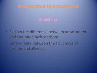 Hydrocarbons | PPTX