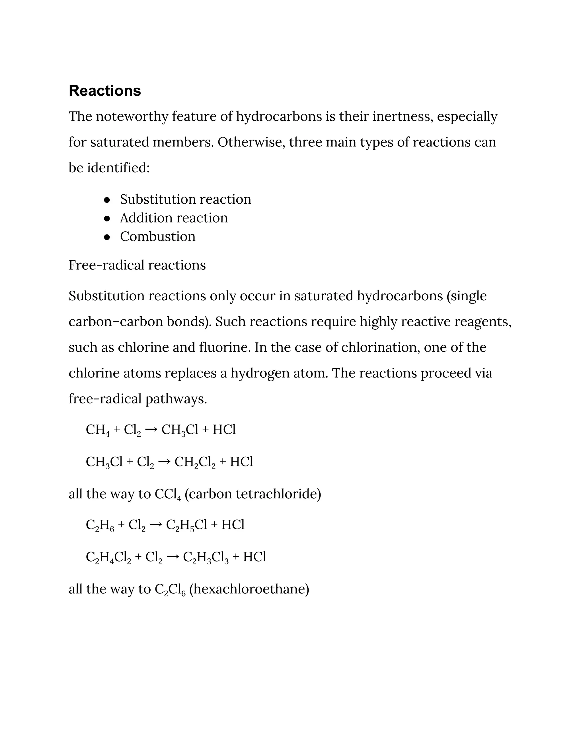 Hydrocarbons | PDF