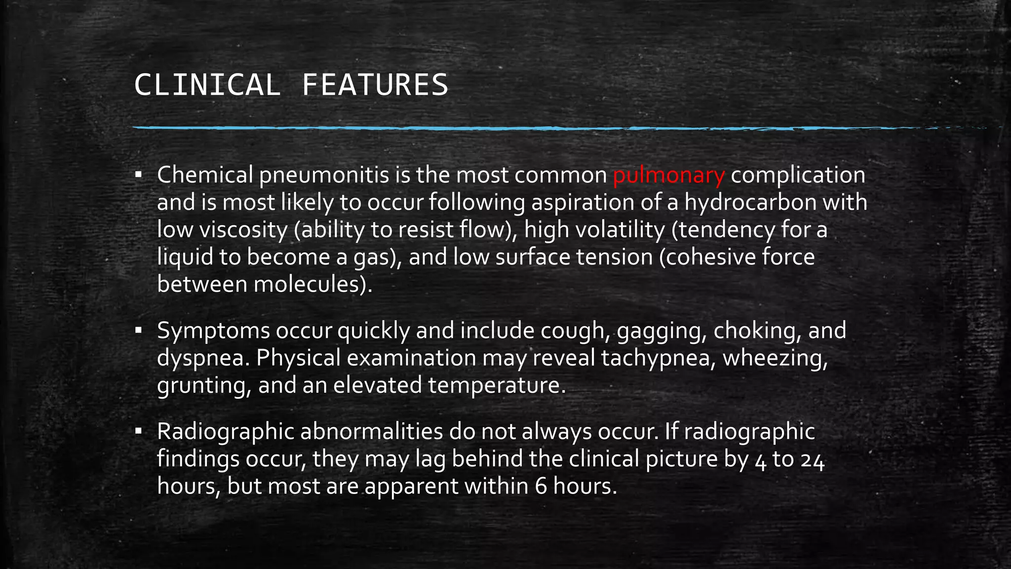 HYDROCARBONS (KEROSENE) POISENING | PPTX