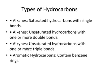Hydrocarbons_Presentation.pptx IN DETAILED BY ME | PPTX