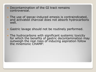 Hydrocarbon Toxicity | PDF