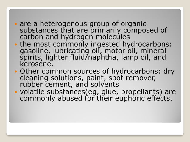 Hydrocarbon Toxicity | PDF