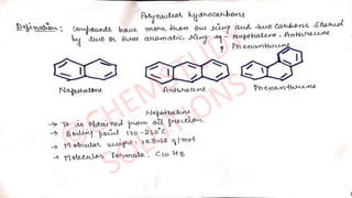 Polynuclear Hydrocarbons Part 1 | PPTX