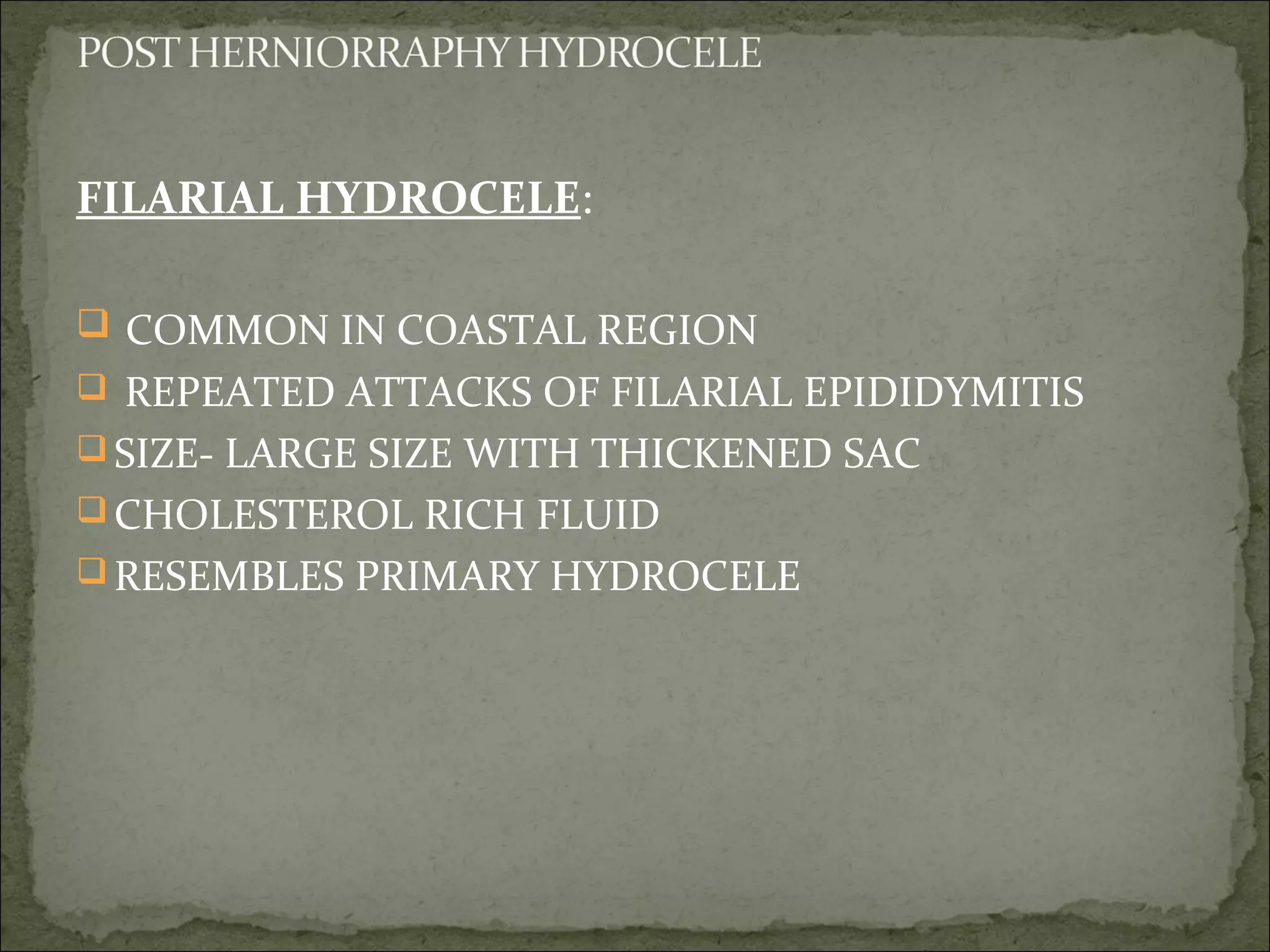 Hydrocele | PPT