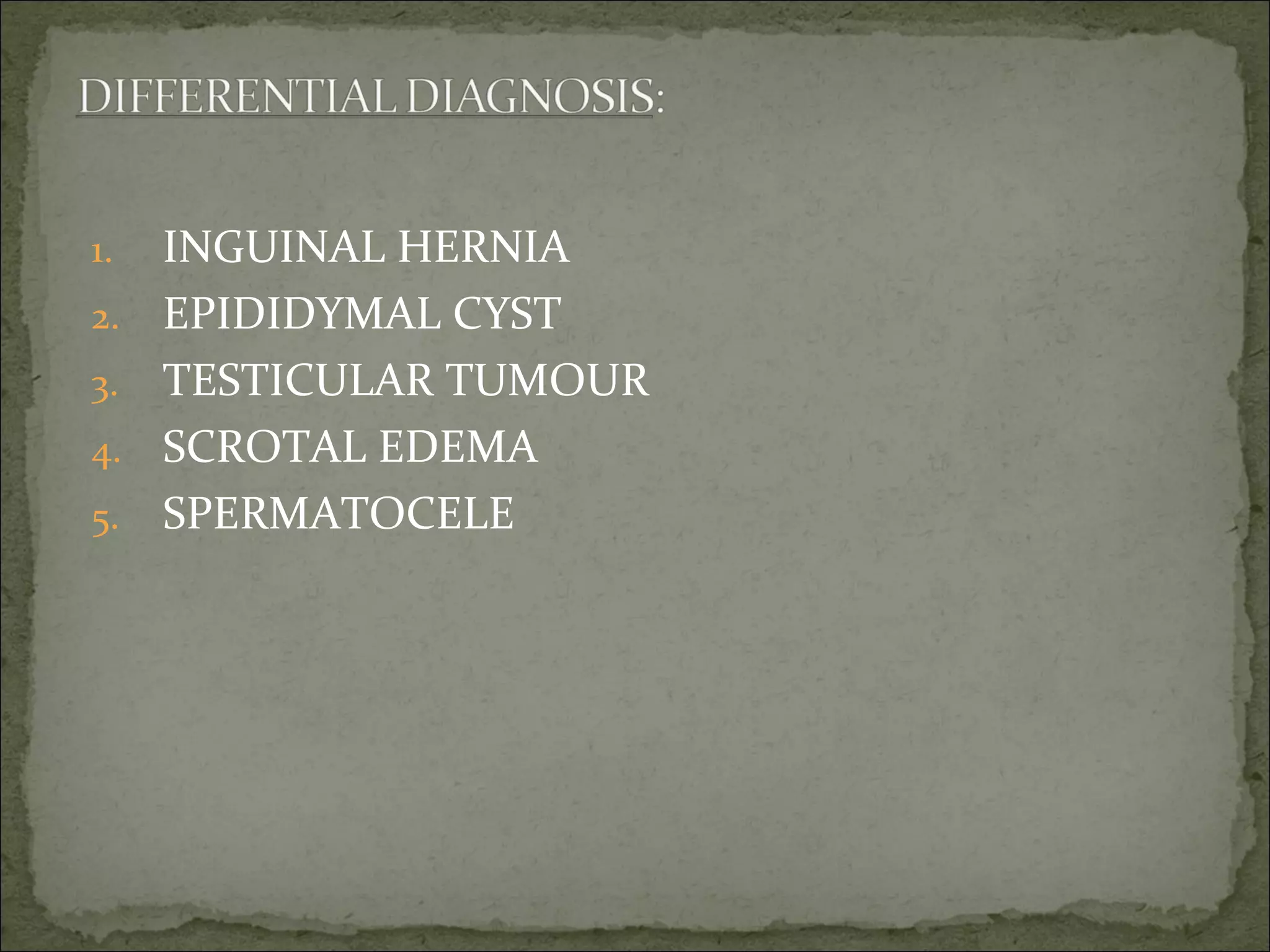 Hydrocele | PPT