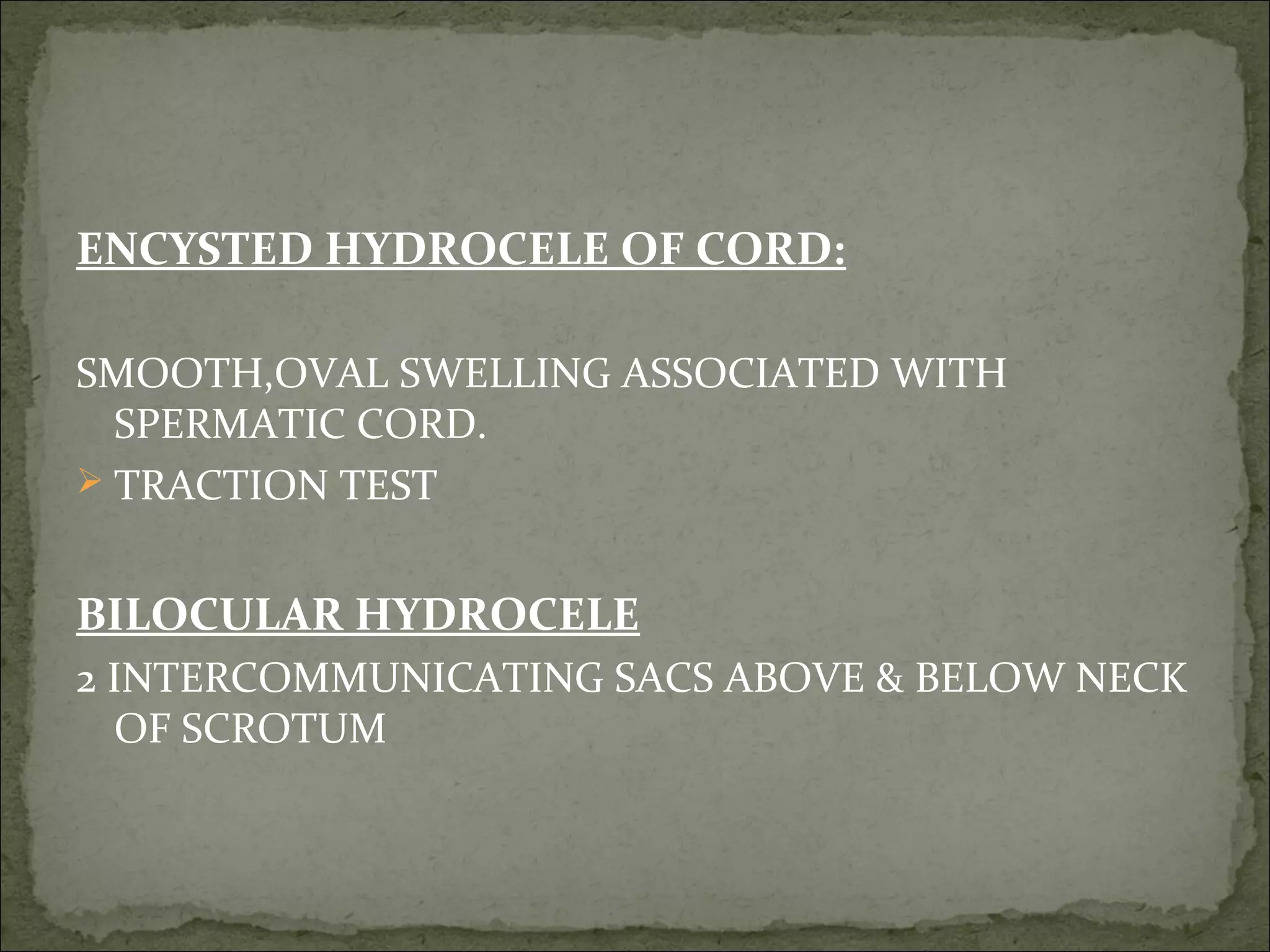 Hydrocele | PPT