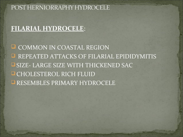 Hydrocele | PPT