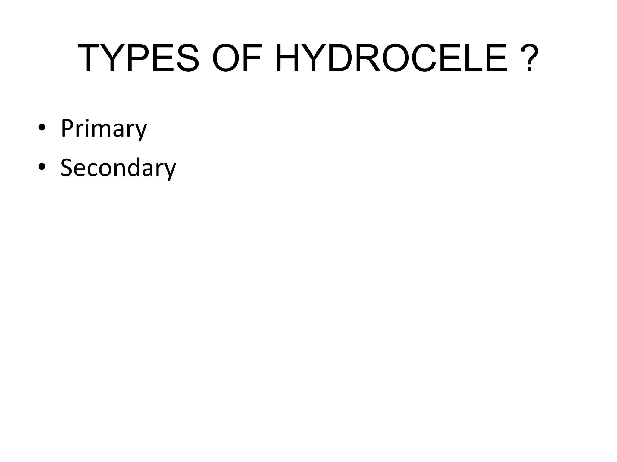 Hydrocele ppt by Dr. Ashok Kumar , LHMC | PPTX