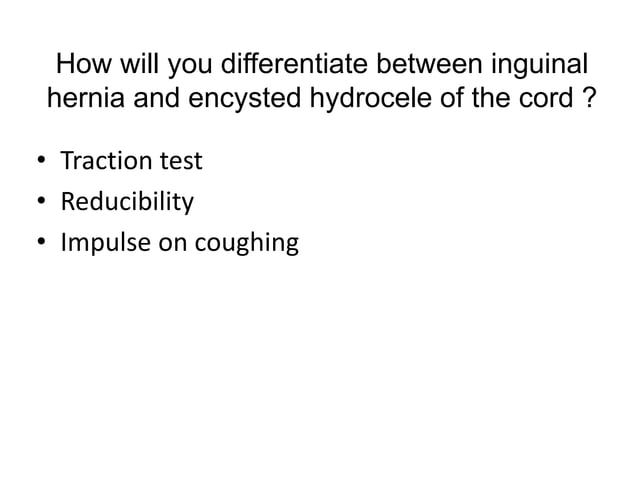 Hydrocele ppt by Dr. Ashok Kumar , LHMC | PPTX | Sexual Conditions ...
