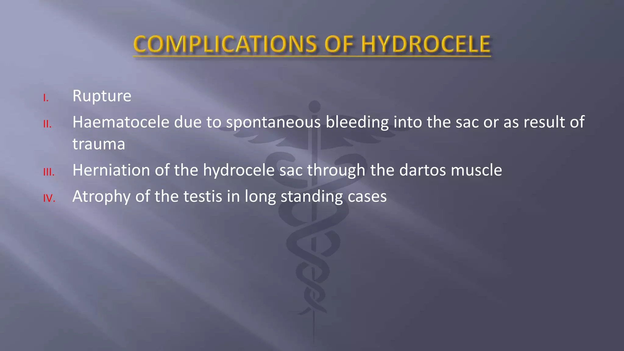 Hydrocele | PPTX