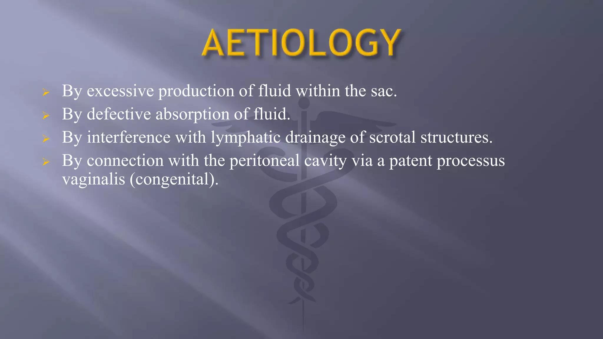 Hydrocele | PPTX