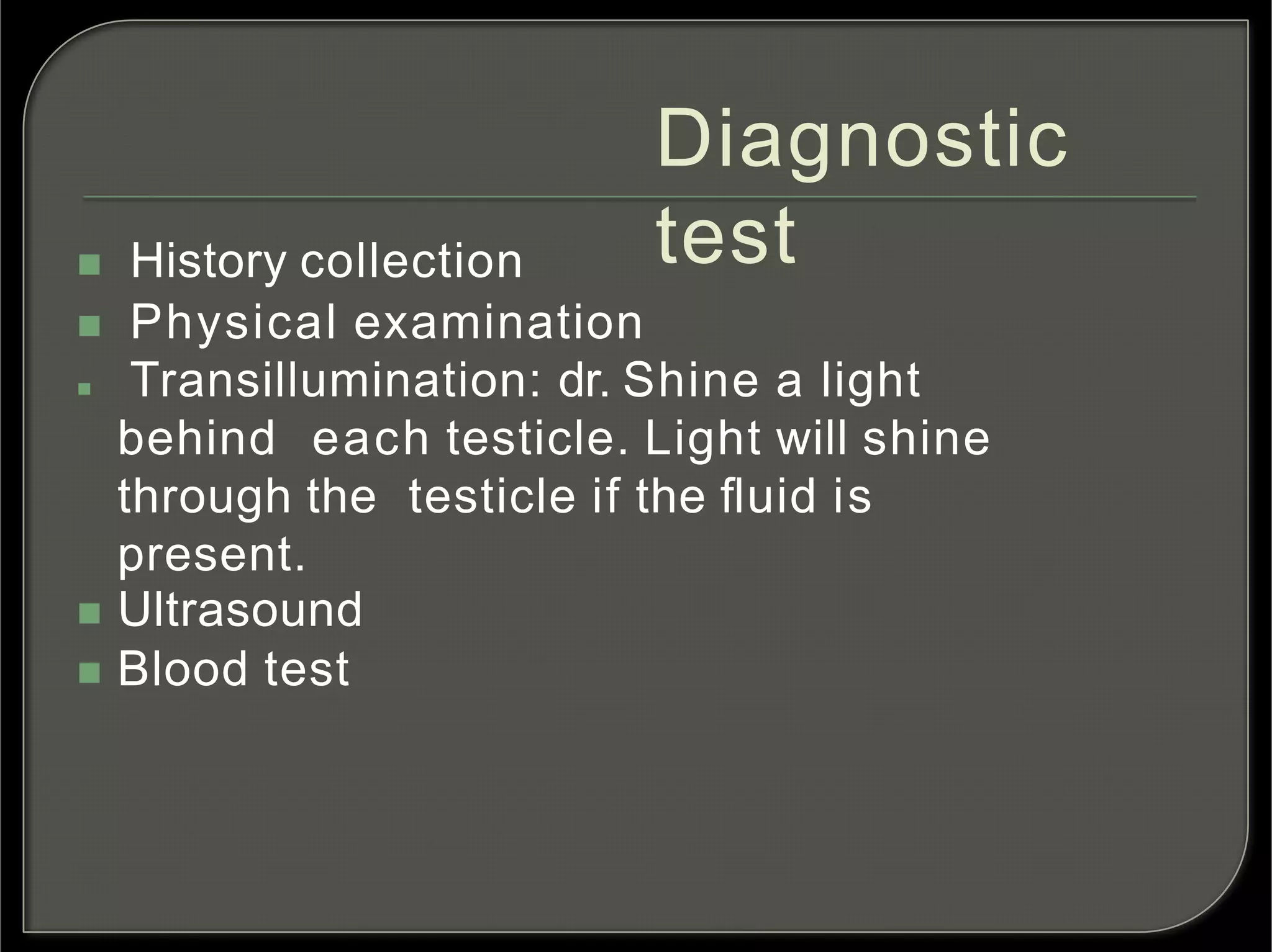 Hydrocele For Nursing Student Under Medical Surgical Nursing For G.N.M ...
